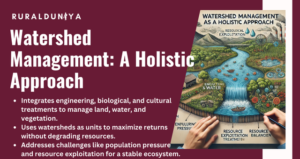 Watershed Management | Definition, Concept, Types, Schemes